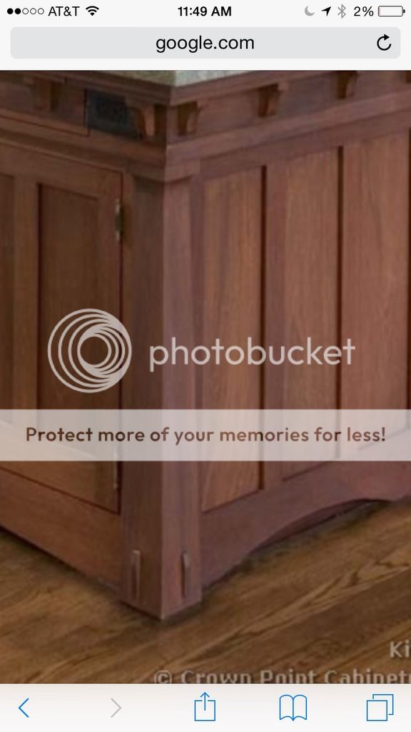 Craftsman style leg profile | LumberJocks Woodworking Forum